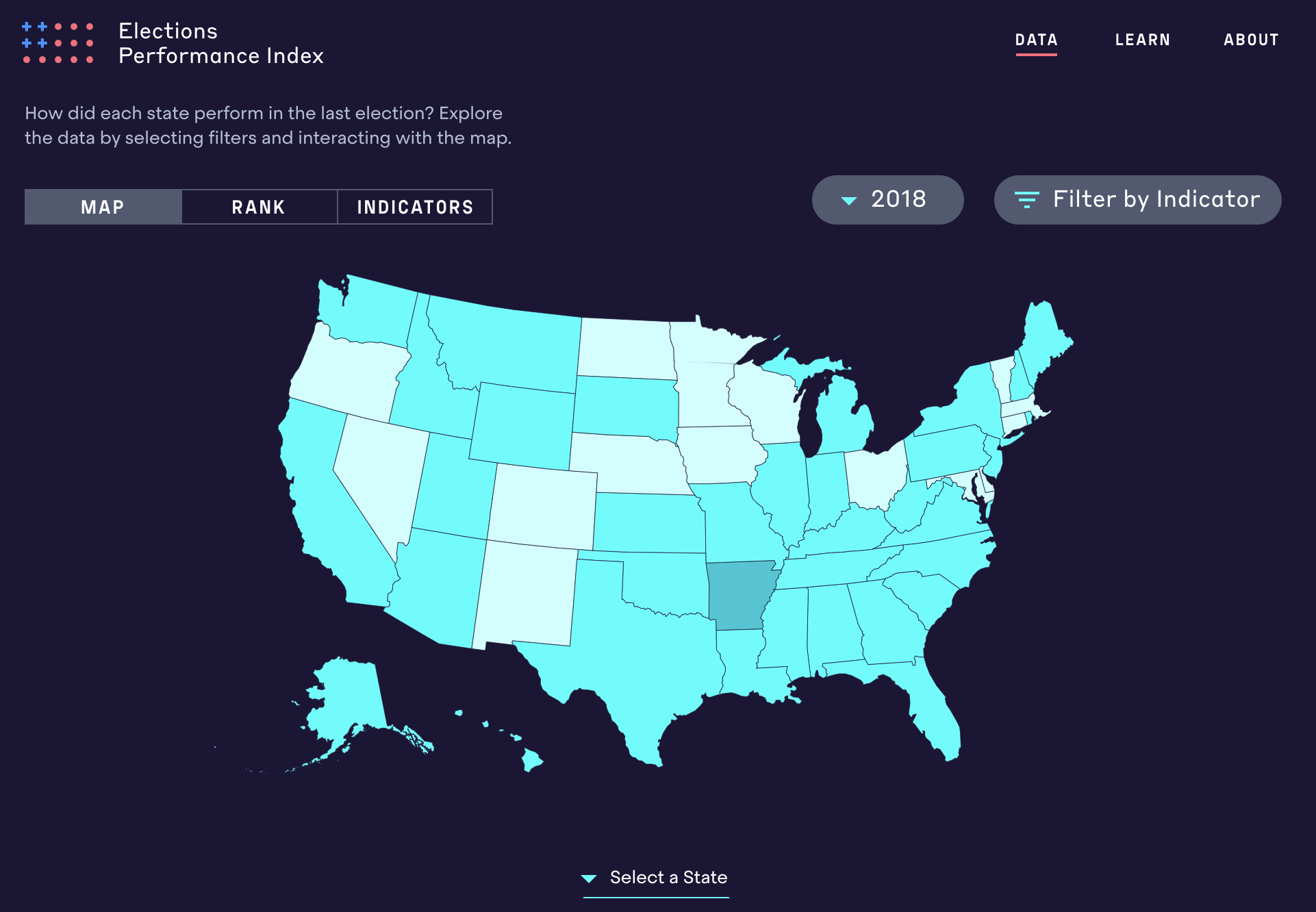 Elections Performance Index Community Commons